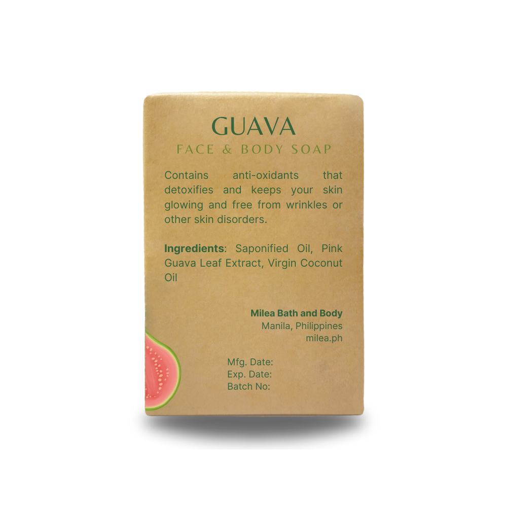 Guava Antibacterial Soap – Gentle Protection for Skin | Milea